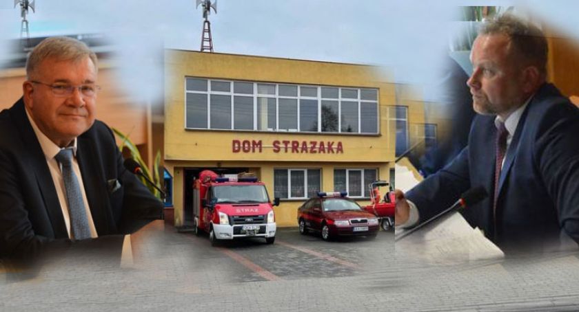 Budowa czy remont remizy w Dzierżążnie? Burmistrzowi jest wstyd za strażaków, szefowi rady za ...